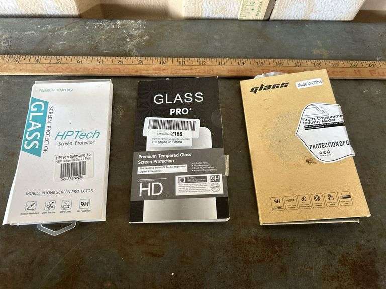 Assorted Phone Screen Protectors Have Been Opened - Auction Ohio