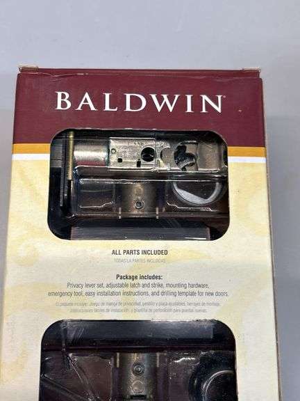 Baldwin Bed & Bath Door Lever - Auction Ohio