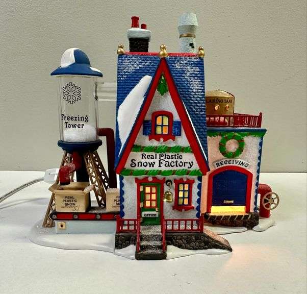 Dept 56 "Real Plastic Snow Factory" - Auction Ohio