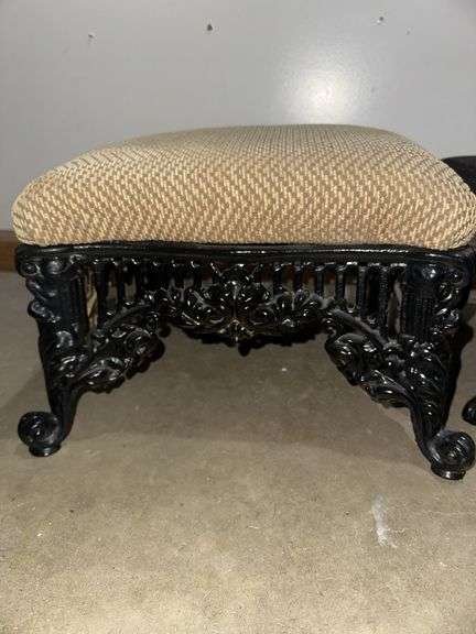 Wrought Iron Base Stools - Auction Ohio