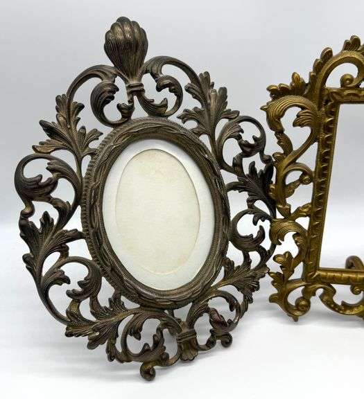 Vintage Ornate Brass Frames - Auction Ohio