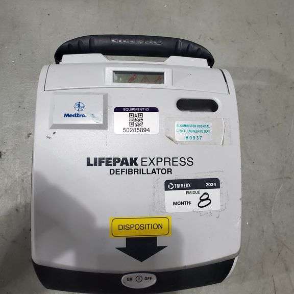 Physio Control Defibrillator AED LIFEPAK Express - Auction Ohio