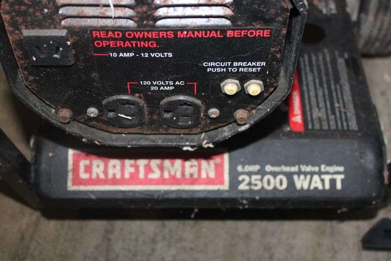 Craftsman Enduro Generator - Auction Ohio