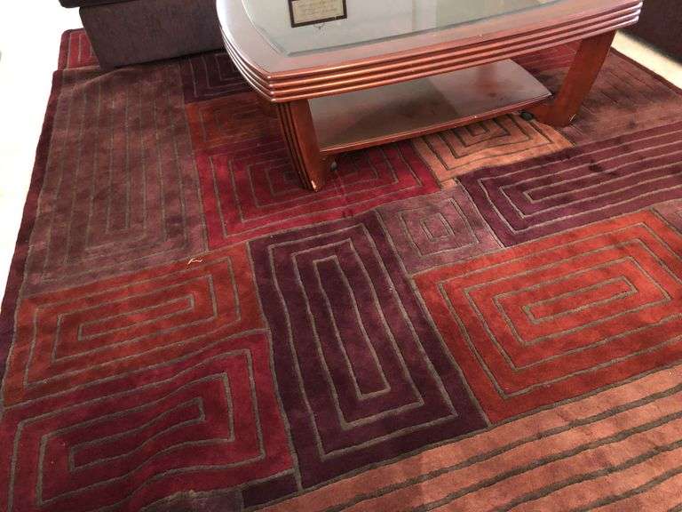 Large Wool Area Rug - Auction Ohio