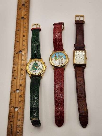 Three Fashion Watches by Becora, Consort & Timex - Auction Ohio