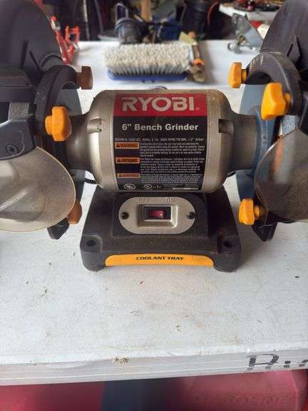 RYOBI 6" Bench Grinder - Auction Ohio