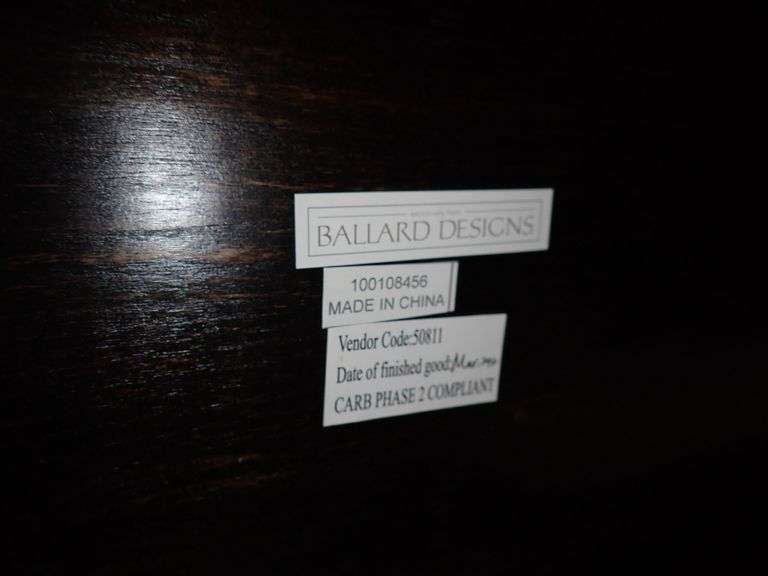 Ballard Designs - Elm Wood Ananda Console Table - Auction Ohio