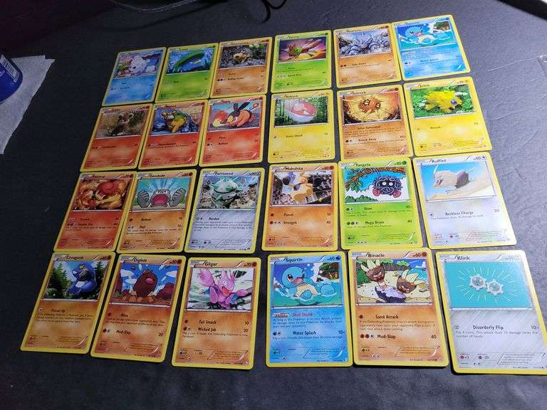 24 Pokémon Cards - Auction Ohio