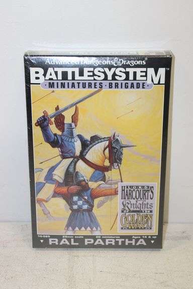 Advanced Dungeons & Dragons Battle System Ral Partha Die-Cast Figures ...