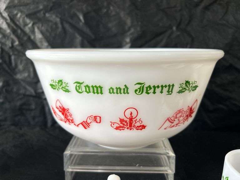 Tom & Jerry Punch Set - Auction Ohio