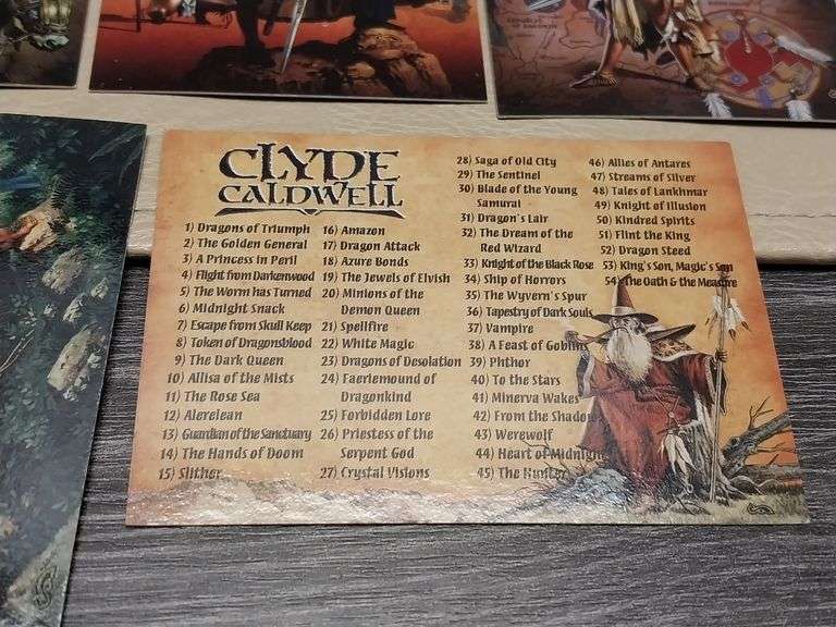 Large Fantasy Art Trading Card Collection – 45+ Cards incl. Clyde ...