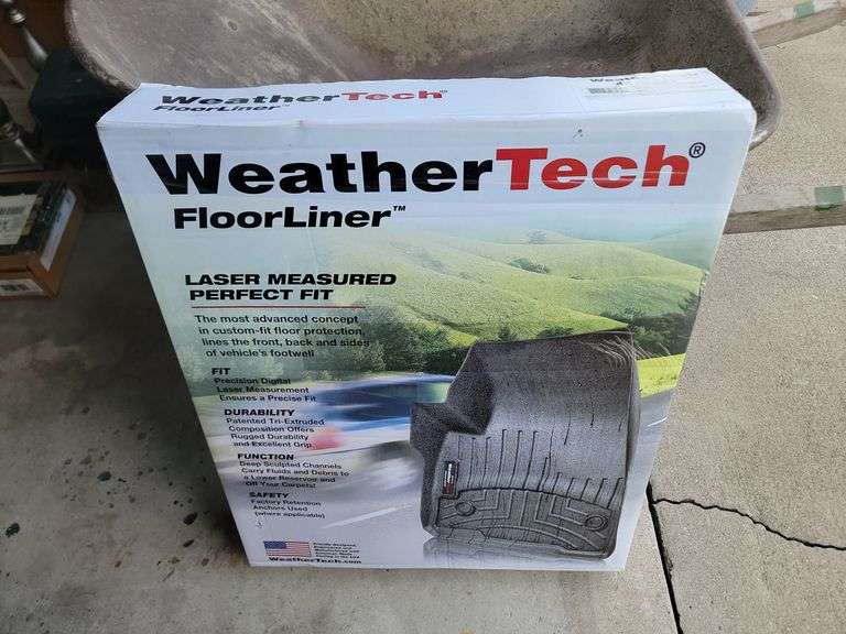 WeatherTech #4416321 Black For See Photos For Full List - Auction Ohio