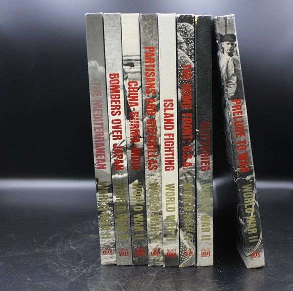 Complete Set of 8 Time-Life WWII Series Books Signed - Auction Ohio