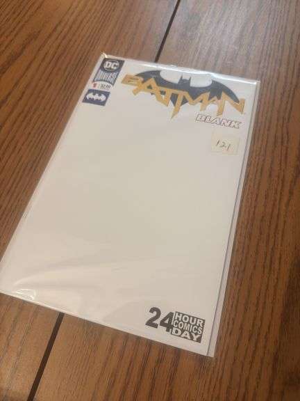 Batman Blank No. 1 - Auction Ohio