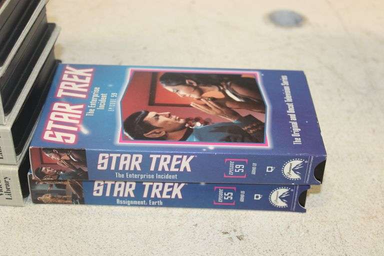 Star Trek VHS Tapes - Auction Ohio