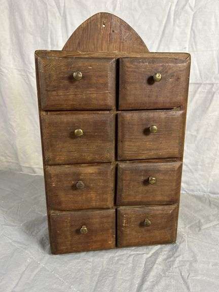 Primitive Spice Cabinet - Auction Ohio