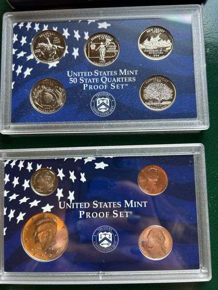 1999 United States Mint Proof Sets - Auction Ohio