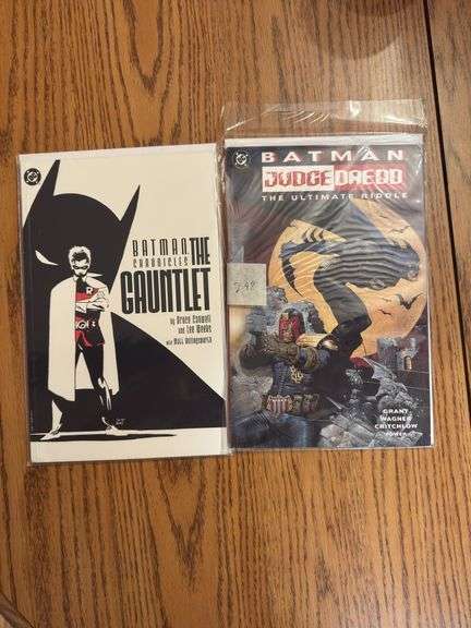 Batman The Ultimate Riddle / Batman Chronicles The Gauntlet - Auction Ohio