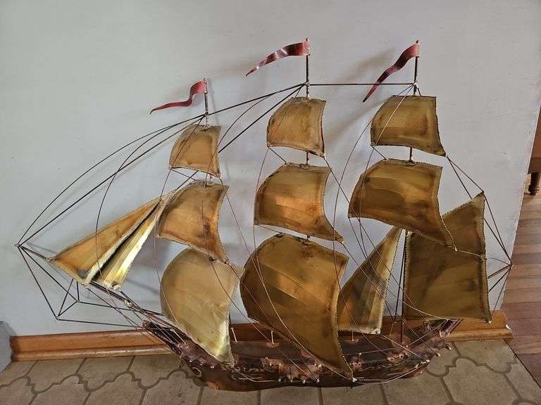Metal Sail Hanging Art - Auction Ohio