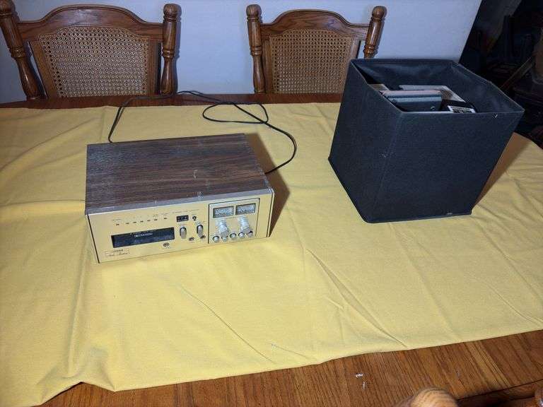 Vintage Fisher Eight Track Player - Auction Ohio