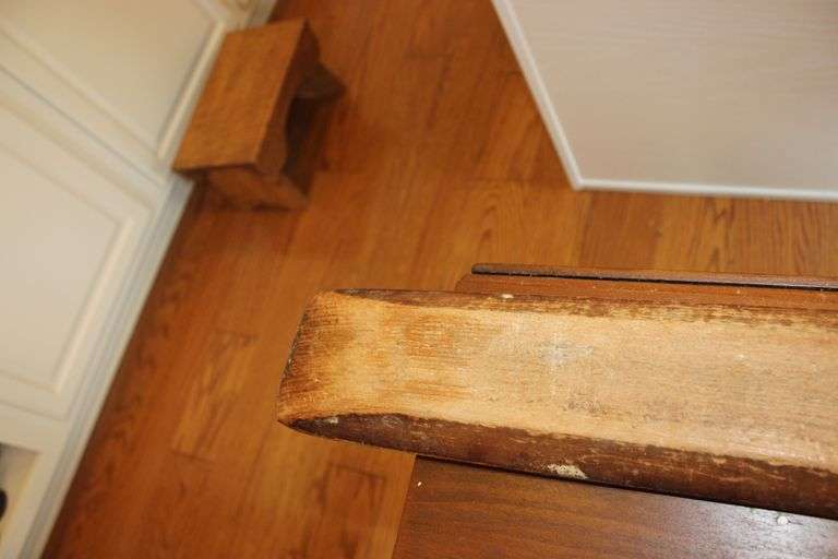 Antique Wooden Roll Riser Tray - Auction Ohio