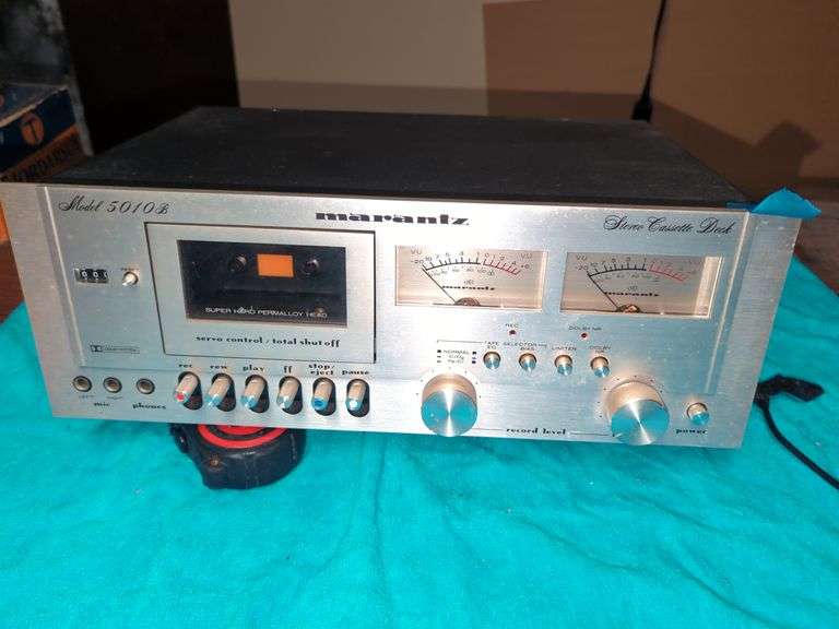 Marantz Model 5010B Stereo Cassette Deck - Auction Ohio