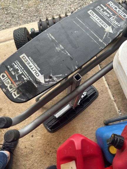 PORTABLE WORK SUPPORT Rigid Fliptop Outfeed Direction - Auction Ohio