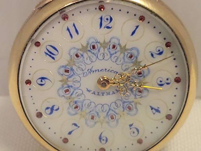 Waltham Fancy Face Watch - Auction Ohio
