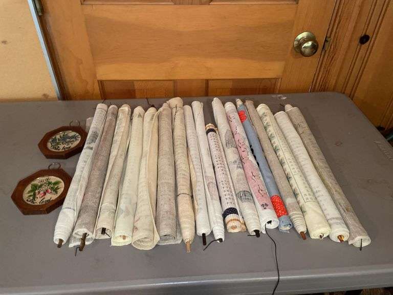 Vintage Cloth Calendar Lot (15 pcs) - Auction Ohio