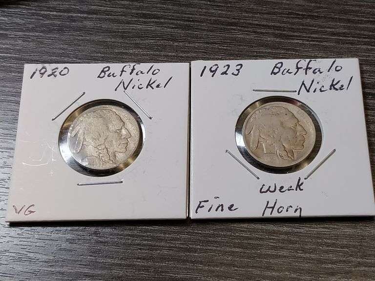 1920 and 1930 Buffalo Nickels - Auction Ohio