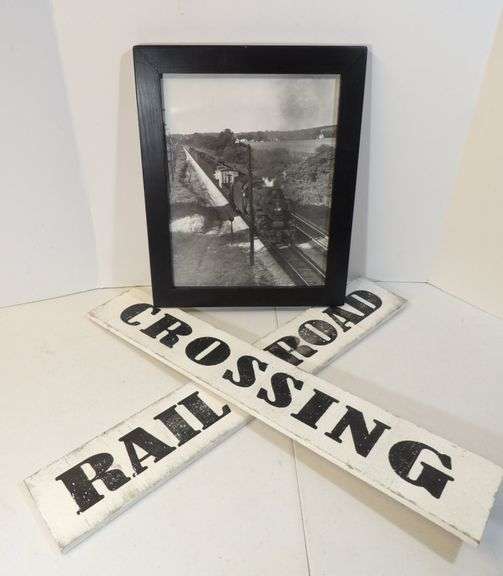 Railroad Signs - Auction Ohio