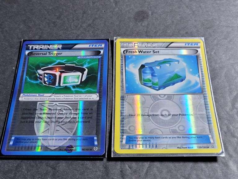 TRAINER (Fresh Water Set 129/160, 2015);(Reversal Trigger, 86/101, 2013 ...