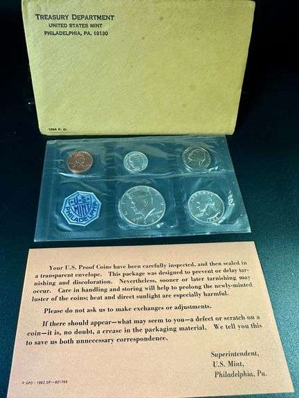 1964 Proof Coin Set - Auction Ohio