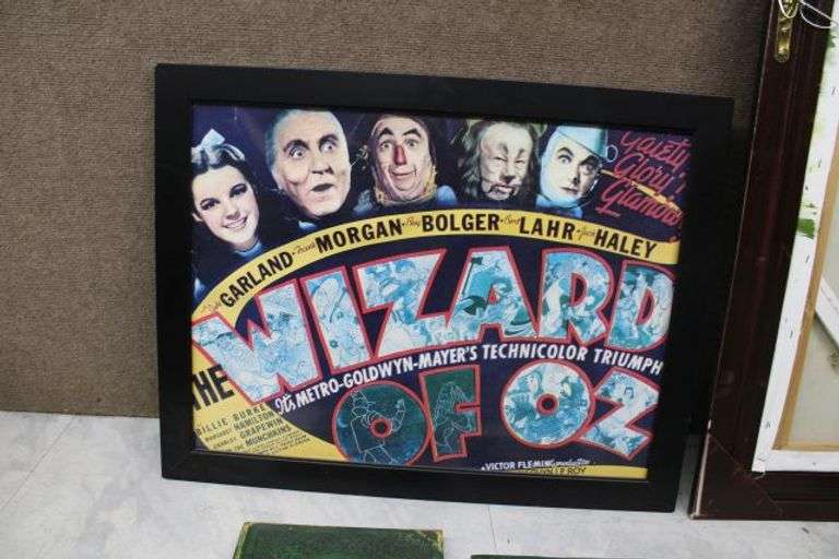 Collection of Wizard of Oz Books, Artwork, and Poster - Auction Ohio