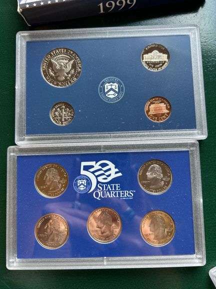 1999 United States Mint Proof Sets - Auction Ohio