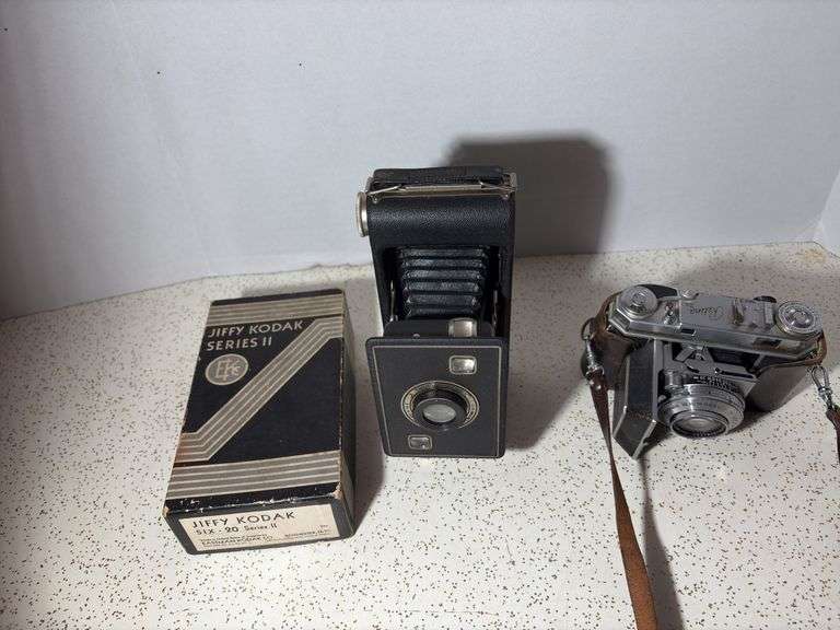 Two Kodak Fold Out Cameras - Auction Ohio