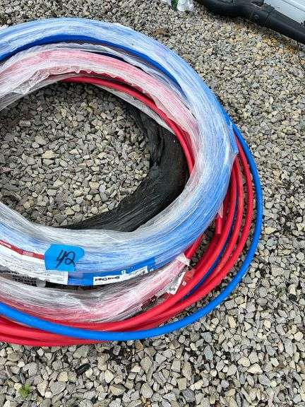 Assorted PEX and Conduit Coil Bundles - Auction Ohio