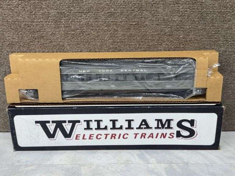 Williams Electric Trains NYC Pullman 104 Passenger Car in Box - Auction ...