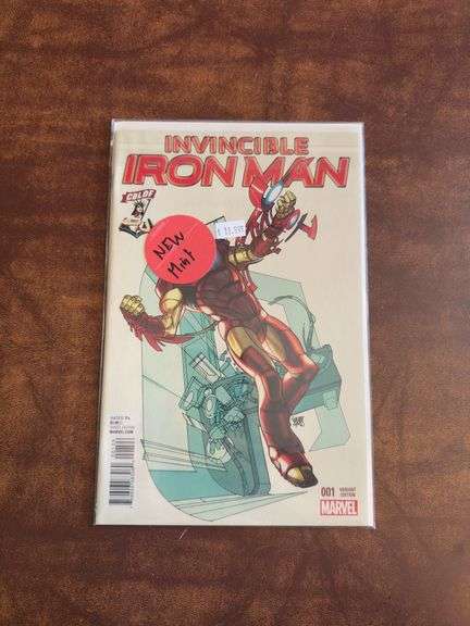 Invincible Iron Man #001 Variant Edition - Auction Ohio