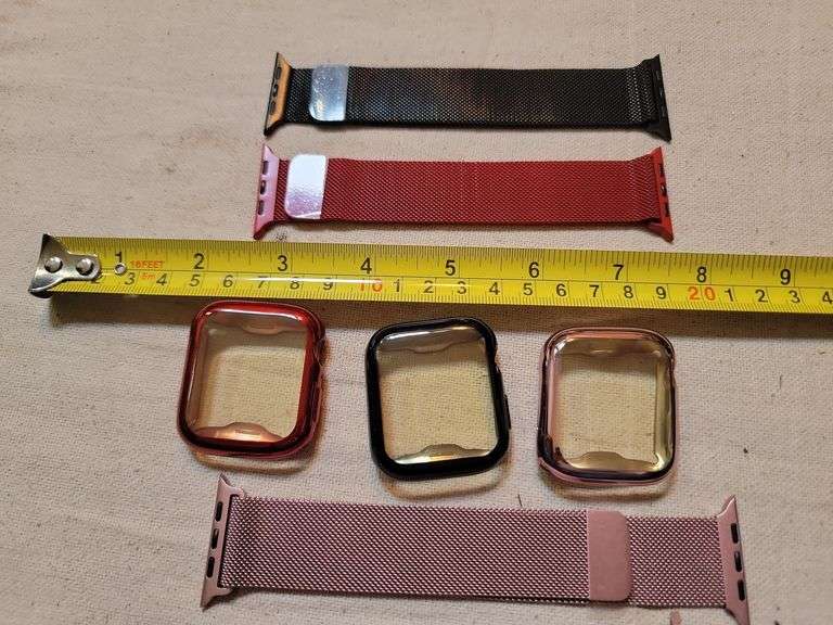 3 Watch Bands & Covers - Auction Ohio