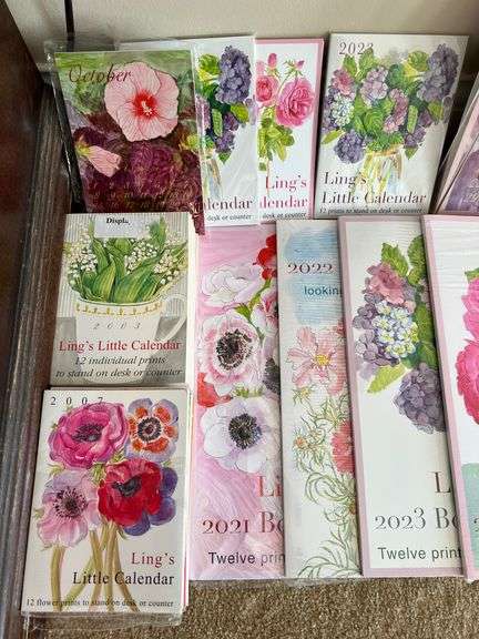 Ling Chang Bouquet Calendars - Auction Ohio