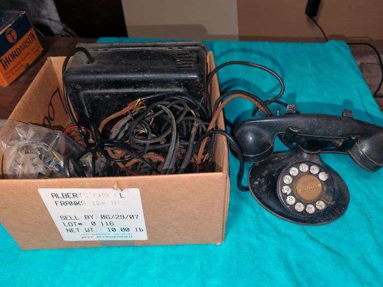 Early 20th Century Rotary Phone - Auction Ohio