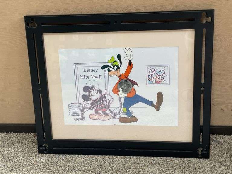Framed Disney Animation Cel - Auction Ohio