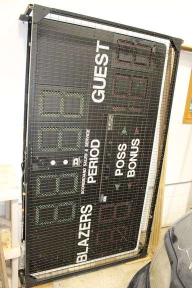 Lighted Scoreboard - Auction Ohio