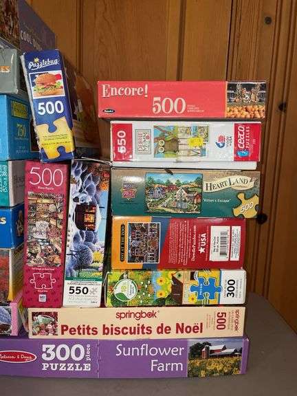 Puzzle Lover’s Paradise Part 2: 20+ Puzzles - Auction Ohio