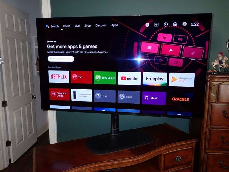 Sony XBR-65A8G 65" 4K Ultra HD Smart BRAVIA OLED TV w/ stand. Includes ...