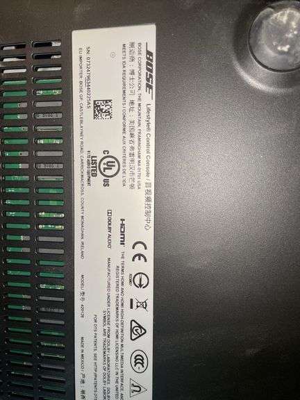 Bose Lifestyle 650 Surround Sound System - Auction Ohio