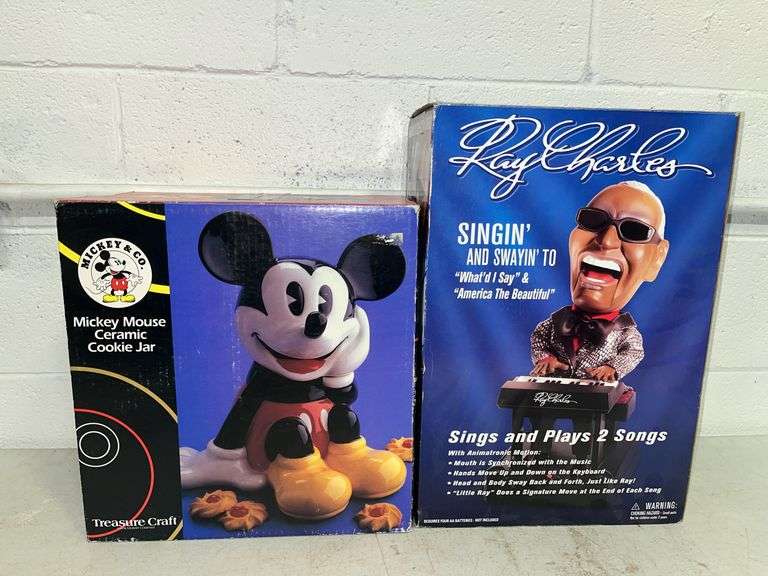 Mickie Mouse and Ray Charles - Auction Ohio