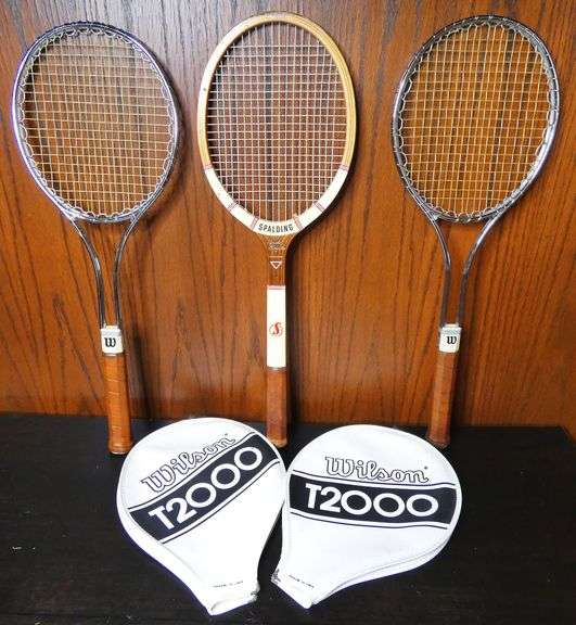 Vintage Tennis Rackets - Auction Ohio