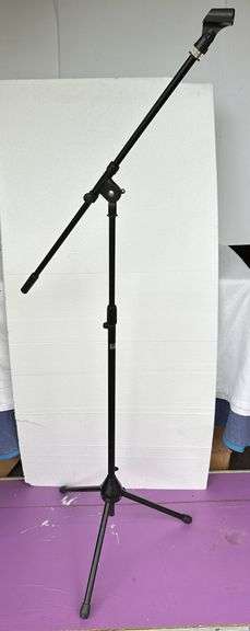 Excel Music Instrument Boom Microphone Stand - Auction Ohio
